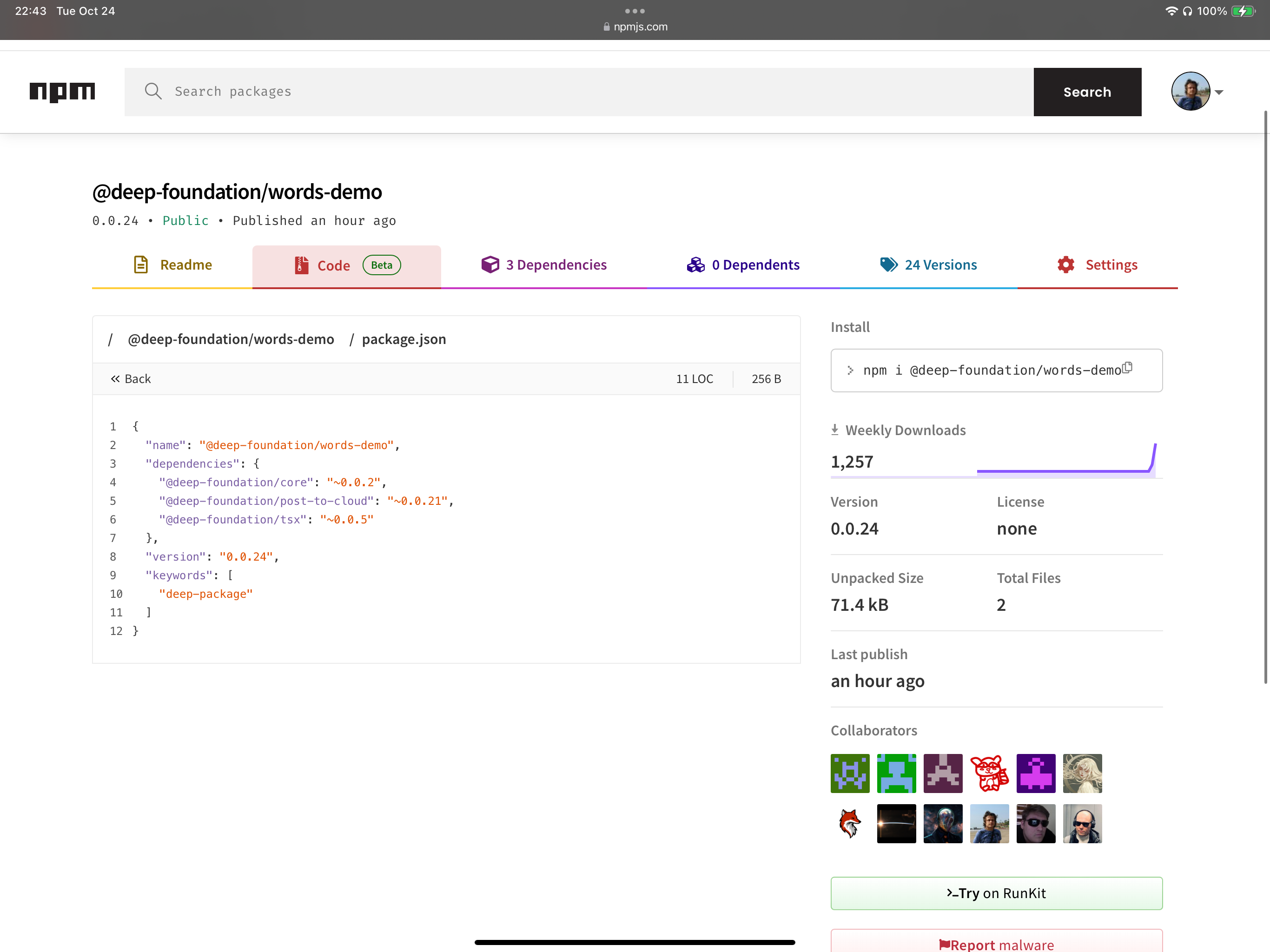 Publish with `~` versions for packages does not work. · Issue #76 · deep-foundation/npm-packager ...
