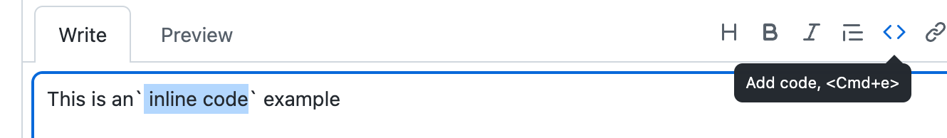 Feature request: Inline code formatting · Issue #1536 · microsoft/roosterjs · GitHub