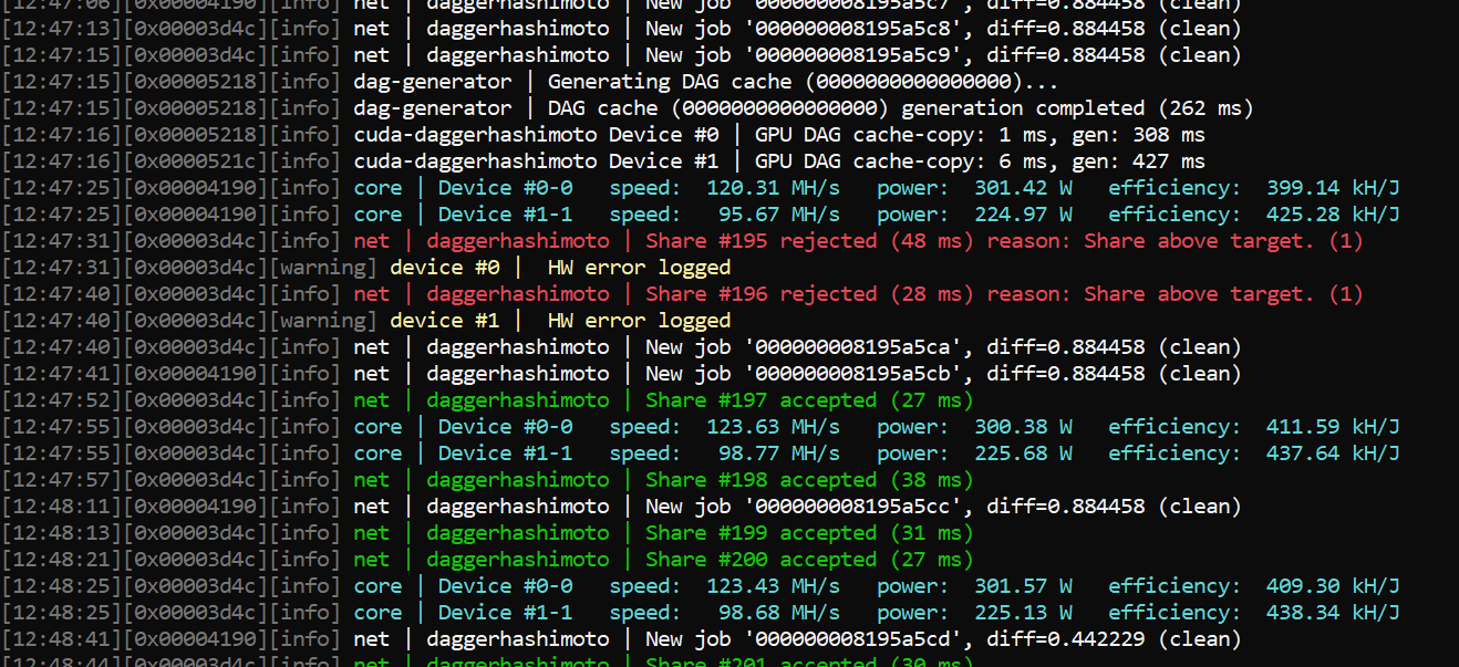 [BUG] HW err only during dag-generator · Issue #490 · nicehash/NiceHashQuickMiner · GitHub