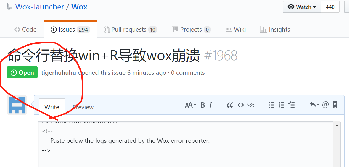 命令行替换win+R导致wox崩溃 · Issue #1968 · Wox-launcher/Wox · GitHub