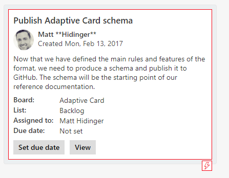 [JavaScript] Super obnoxious markdown warning · Issue #2766 · microsoft/AdaptiveCards · GitHub