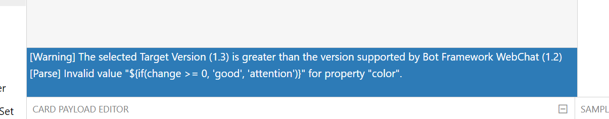[Designer] Incorrect warnings when templating expressions are used · Issue #4658 · microsoft ...