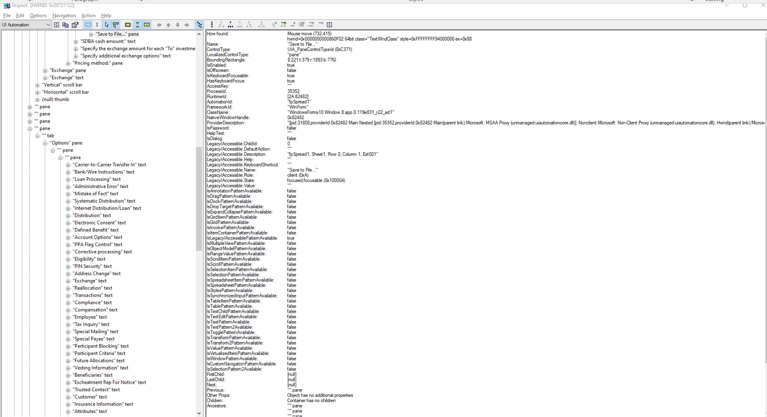 WinAppDriver not supporting farpoint spread objects or grids · Issue #1934 · microsoft ...