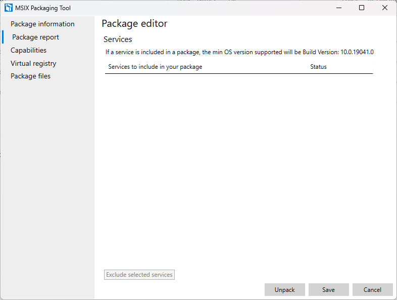 Package Editor does have a services page · Issue #401 · MicrosoftDocs/msix-docs · GitHub