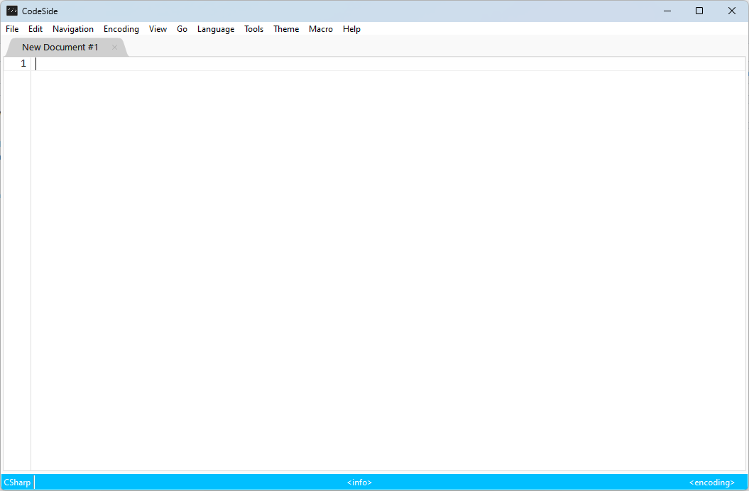 GitHub - SDClowen/CodeSide: A simple editor, small, faster
