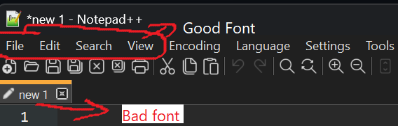 Change font to Segoe UI and support the resolution scaling · Issue ...
