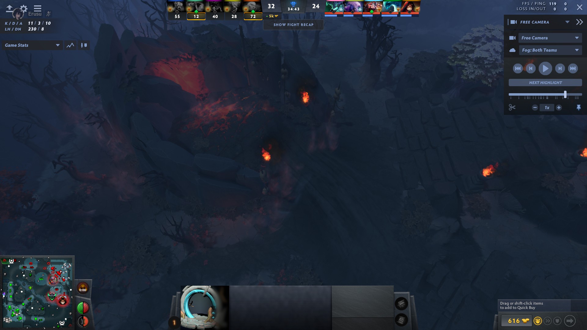 Bugged Roshan spawn and pattern because Night Stalker's Ulti · Issue #9753 · ValveSoftware/Dota2 ...