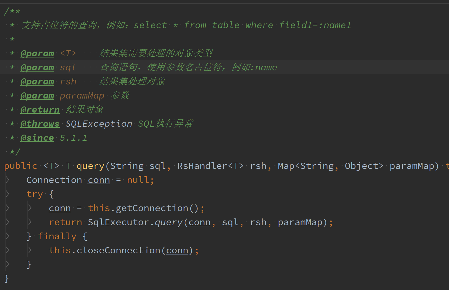 在Db.use().query的方法中增加Map 参数的接口 · Issue #709 · chinabugotech/hutool · GitHub