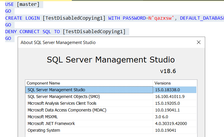 [Bug] Copy-DbaLogin - error when copying disabled sql login (New-DbaLogin) · Issue #6708 ...