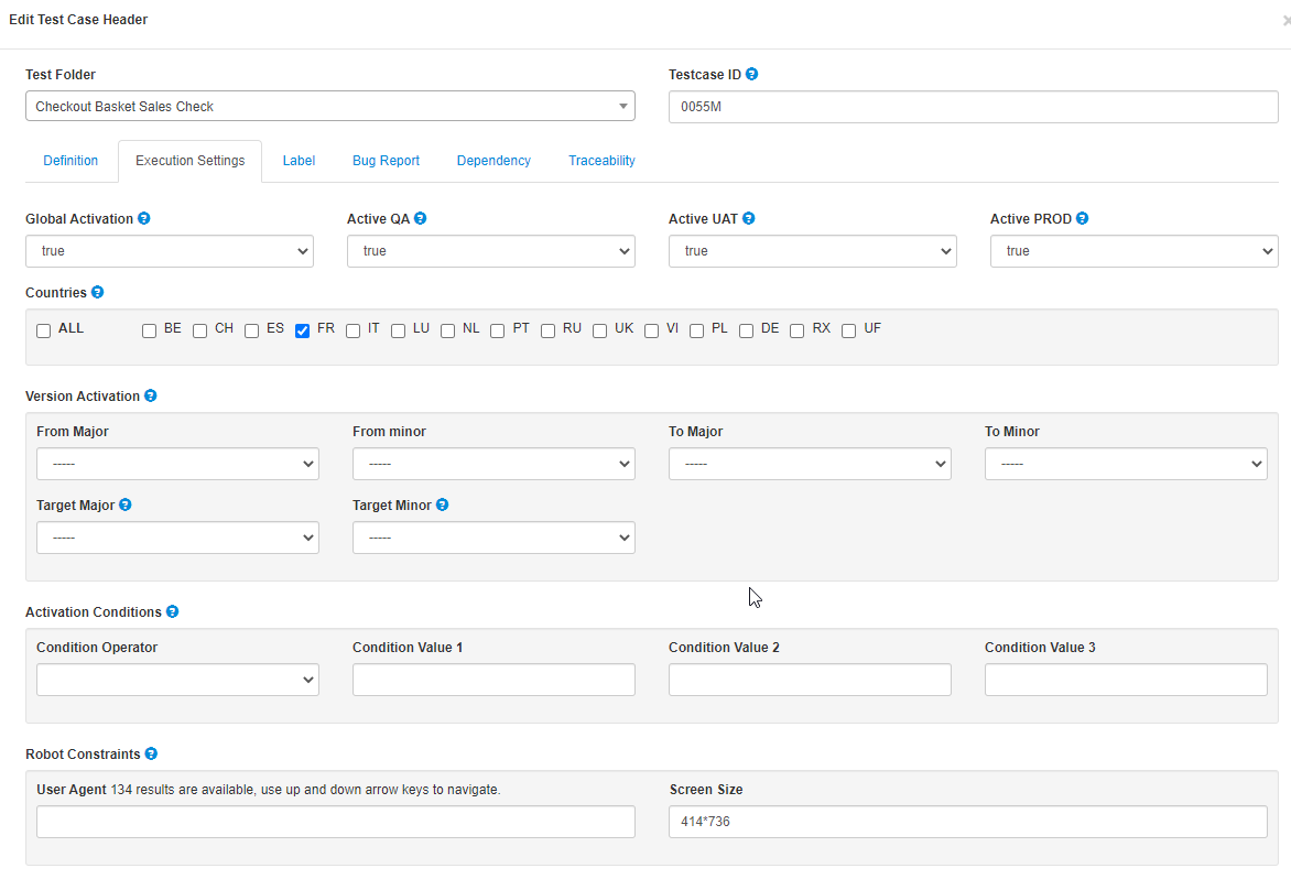 Empty user agent on test case header · Issue #2169 · cerberustesting ...