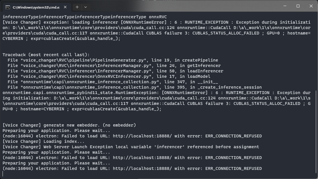 ~ Client not working ~ · Issue #766 · w-okada/voice-changer · GitHub