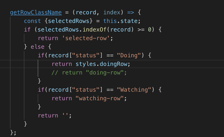 Table的rowClassName能否支持CSS Module · Issue #19188 · ant-design/ant-design · GitHub