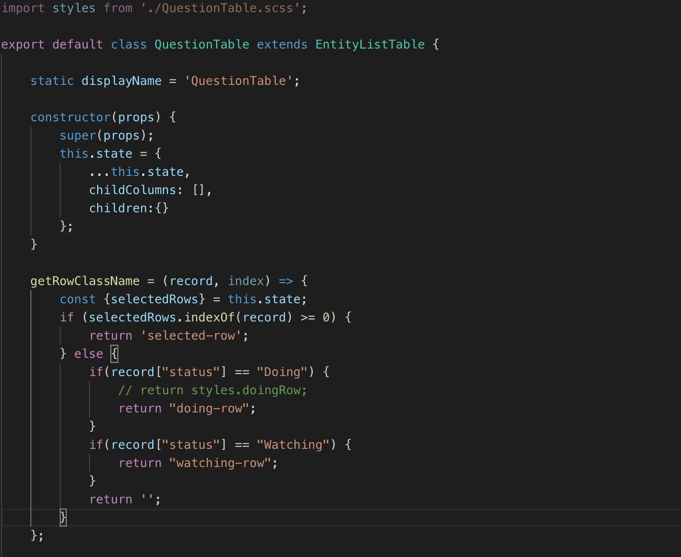 Table的rowClassName能否支持CSS Module · Issue #19188 · ant-design/ant-design · GitHub