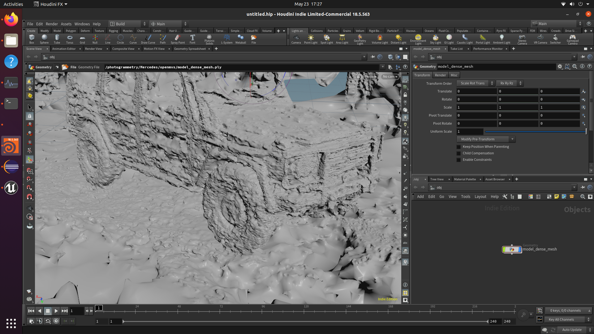 Noisy Output From DensifyPointcloud · Issue #673 · cdcseacave/openMVS · GitHub