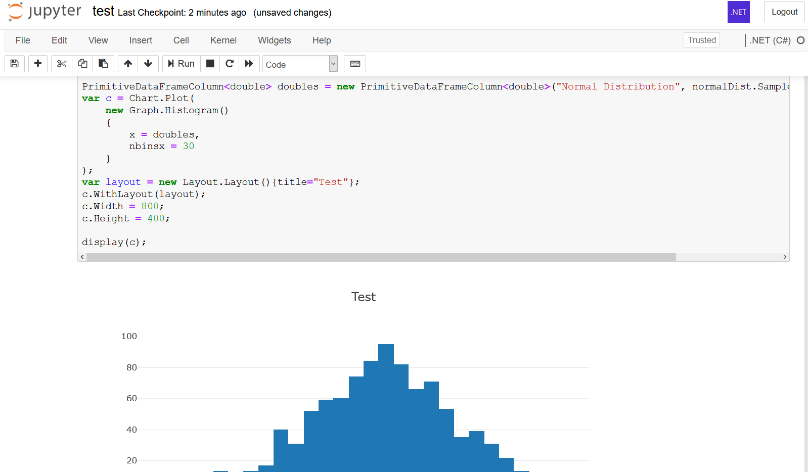 Blank Xplot plots when running C# report via papermill · Issue #476 · dotnet/interactive · GitHub