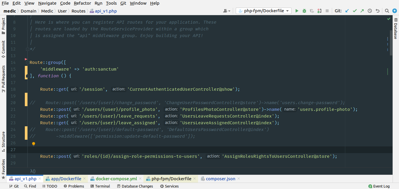 Middleware auth:sanctum not working in Module route · Issue #1177 · nWidart/laravel-modules · GitHub