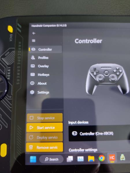 Service not properly starting with HC main GUI · Issue #374 · Valkirie/HandheldCompanion · GitHub