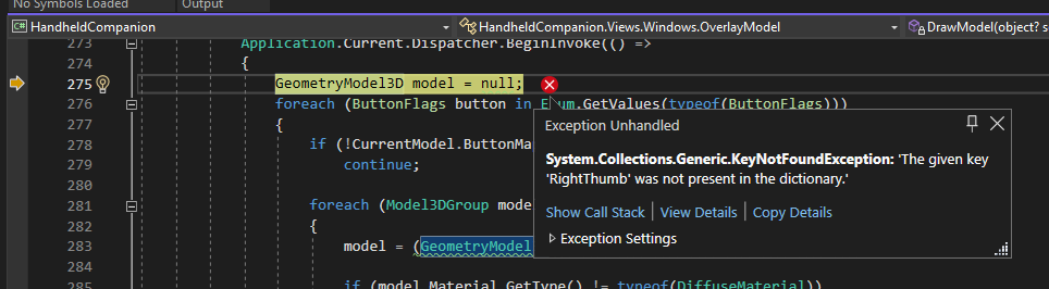 3D Overlay crashes HC after a while · Issue #564 · Valkirie/HandheldCompanion · GitHub