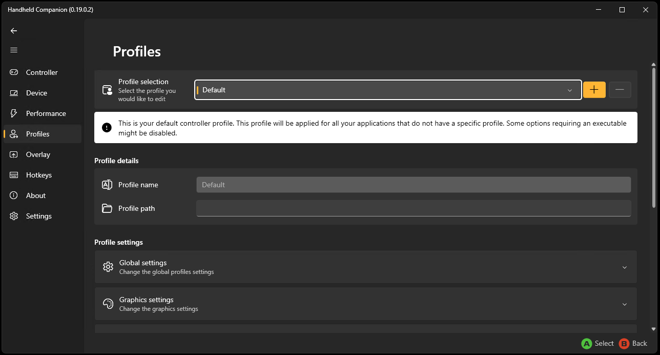 Various cosmetic inconsistencies · Issue #821 · Valkirie/HandheldCompanion · GitHub