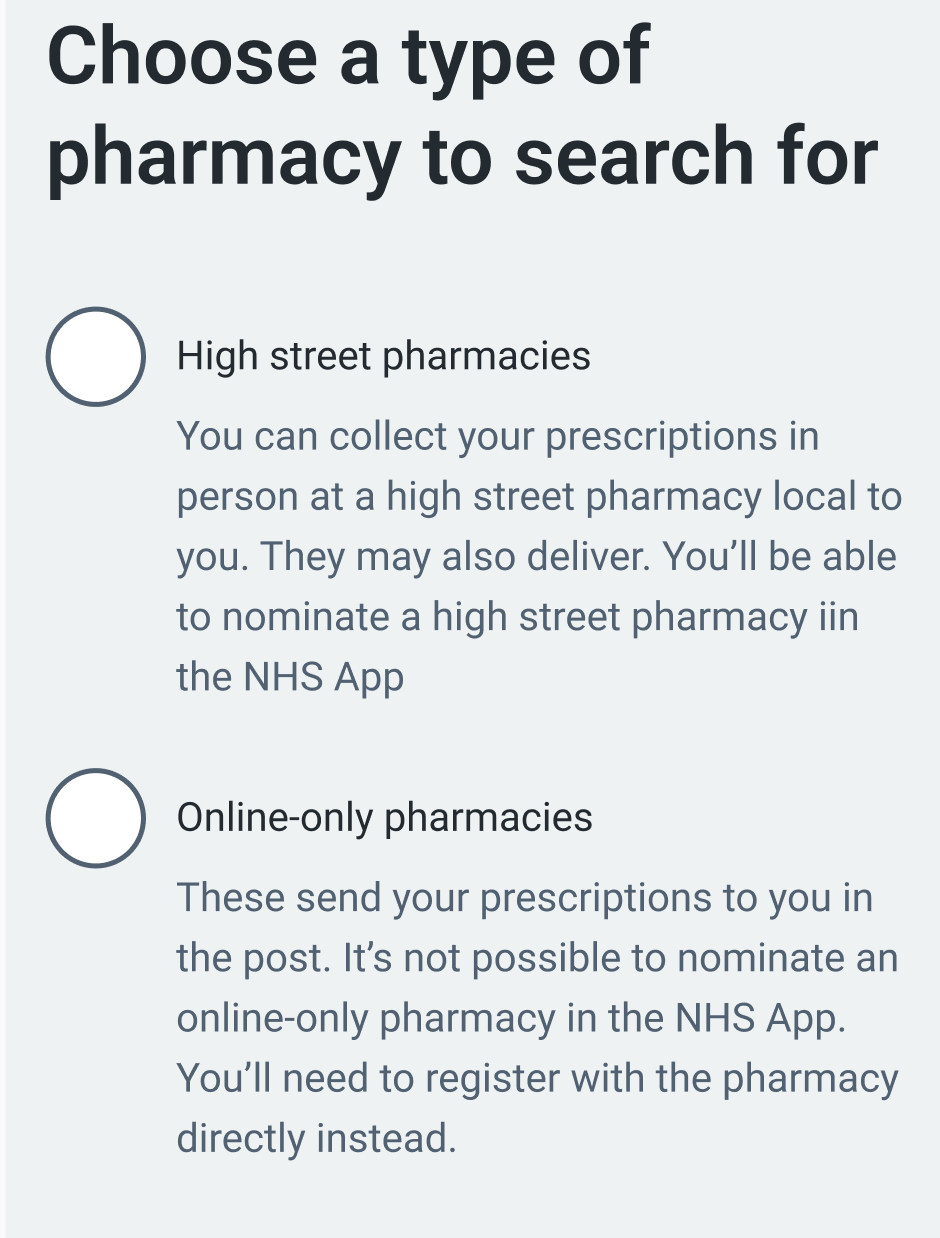 Radios · Issue #45 · nhsuk/nhs-app-design-styles-components-patterns · GitHub