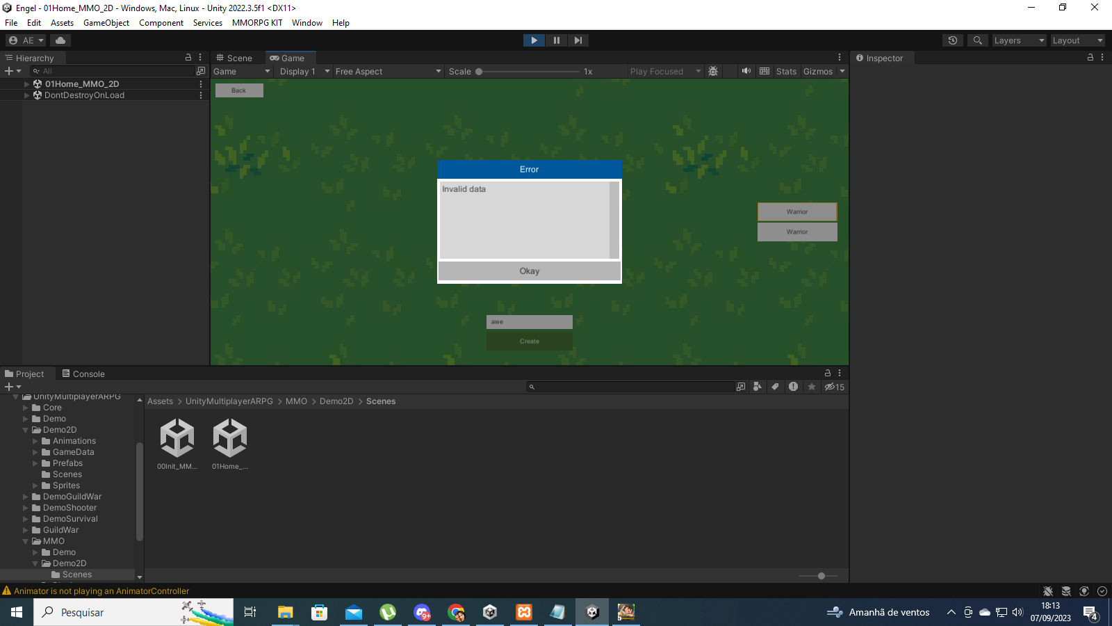 Problem In 2d Mmo · Issue 2250 · Suriyun Productionmmorpg Kit Docs · Github
