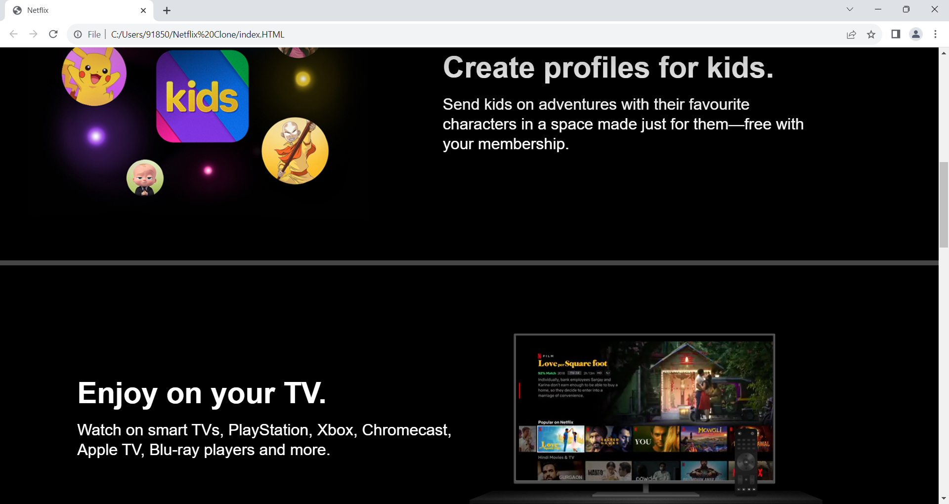GitHub - AmitBisht08/NetflixClone
