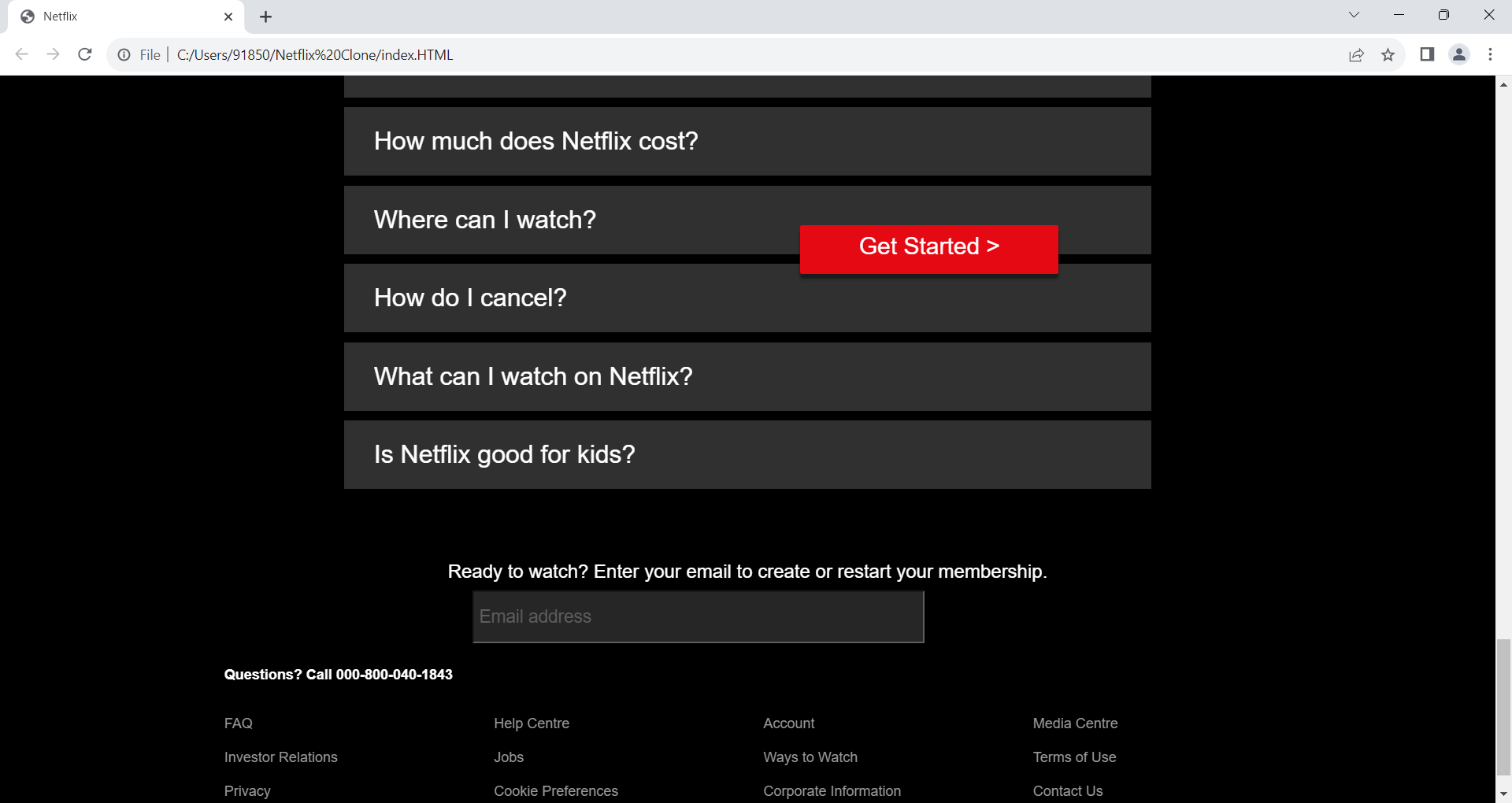 GitHub - AmitBisht08/NetflixClone