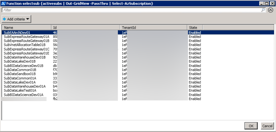 Out-GridView on macOS makes it difficult to select objects for the ...