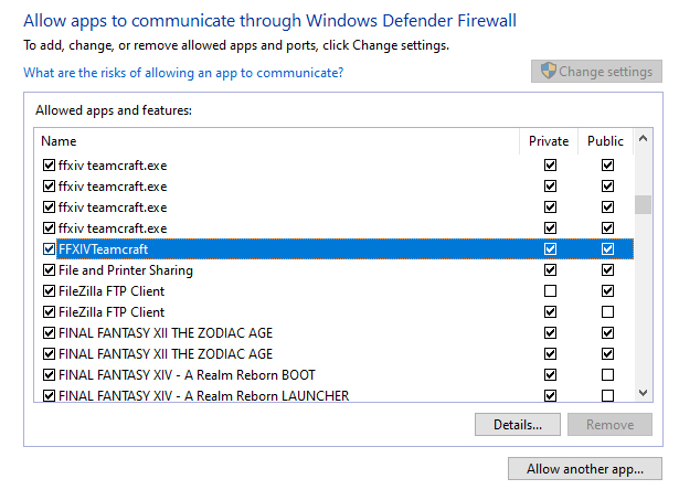 bug: firewall entries duplicating · Issue #1528 · ffxiv-teamcraft/ffxiv-teamcraft · GitHub
