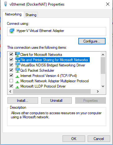 Docker fails to start with Linux containers. Error: Binary stream "0" does not contain valid ...
