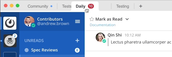 Improve desktop server tab UI and allow tabs to be reordered via drag & drop · Issue #12257 ...