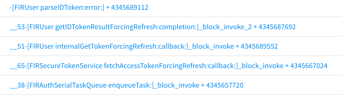 Data Parameter Is Nil When Parsing Firuser Idtoken On 4130 While Signing Into Facebook