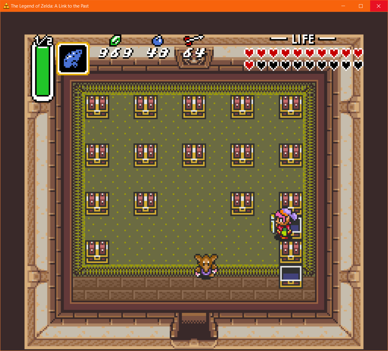 Graphics Glitch in Dark World treasure chest game after choosing item · Issue #113 · snesrev ...