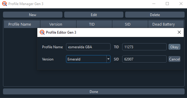 Can't generate a profile using PokeFinder 3 generation (WILD) · Issue #336 · Admiral-Fish ...