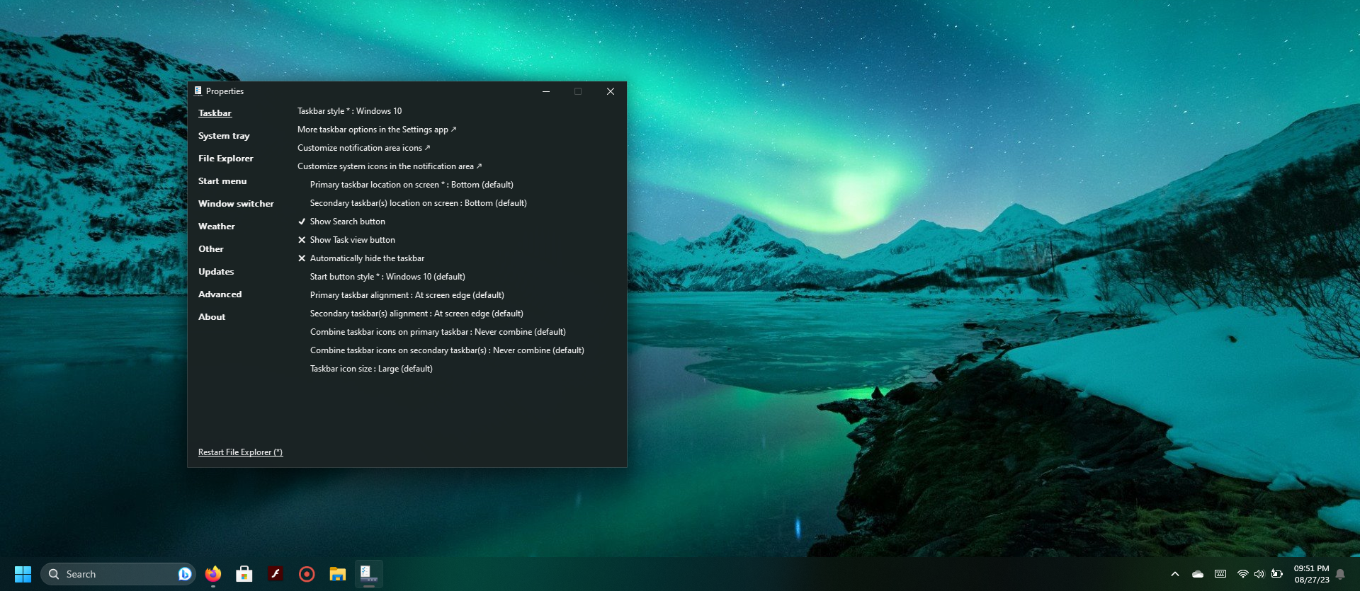 For Some Reason Windows 10 Taskbar Doesnt Work In 226312262 · Issue 1953 · Valinet