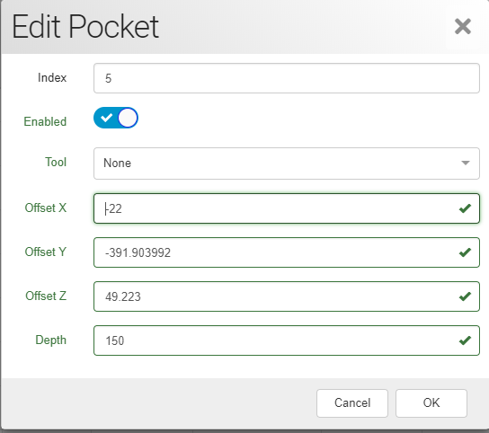 Add Button to tool pocket creation · Issue #43 · Zealandia-Systems/Gladius · GitHub