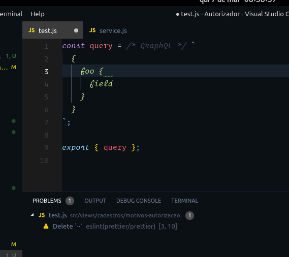 Inconsistency With Gql Strings · Issue 742 · Prettierprettier Vscode · Github 