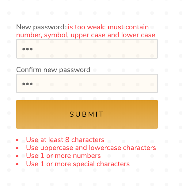 🐛 duplicated password validation error message · Issue #629 ...