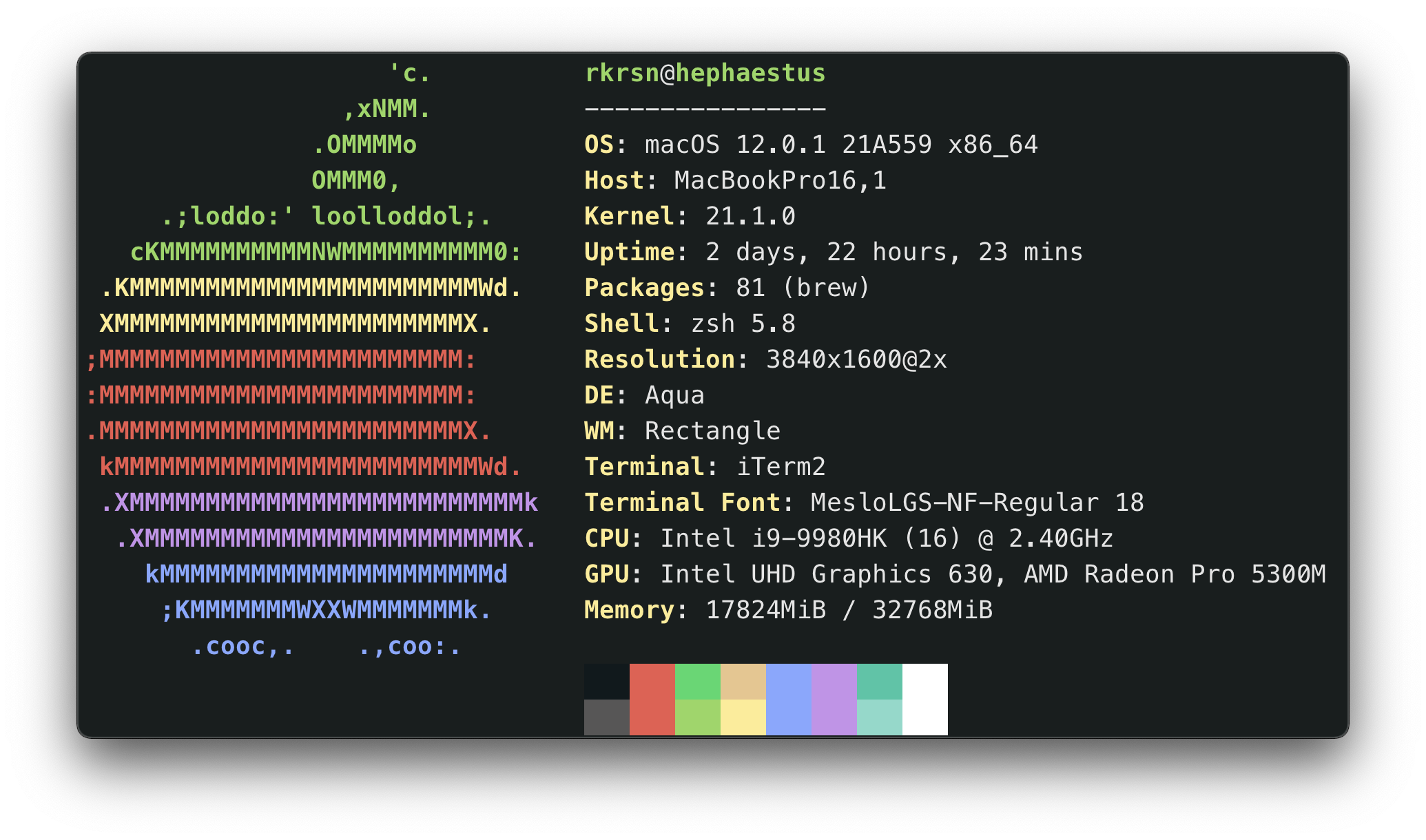 GitHub - rahlk/matcha-iterm2