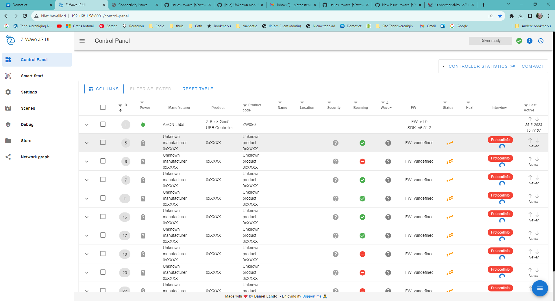 unknown Manufacturer, unknown Product name · Issue #3248 · zwave-js ...