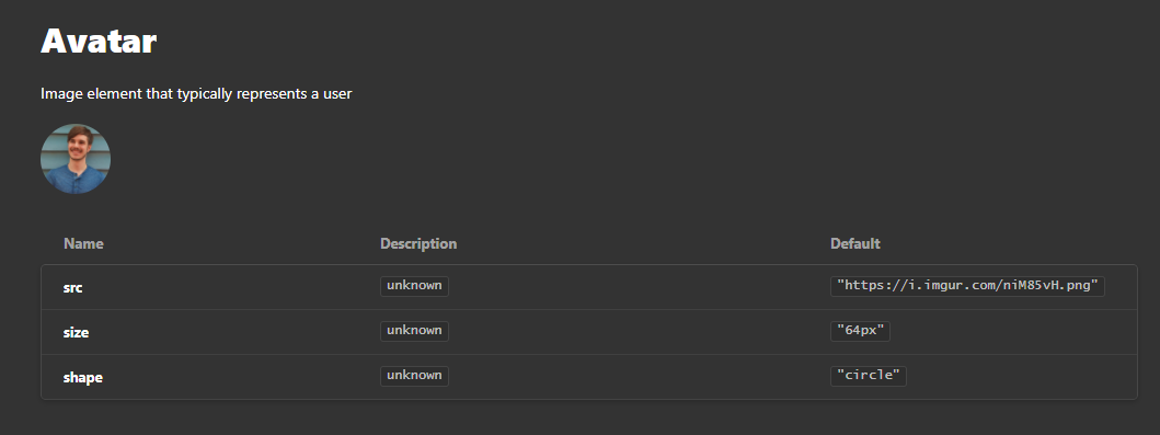 addon-docs ArgsTable API requires 'control' prop to be present to have an overriding effect ...