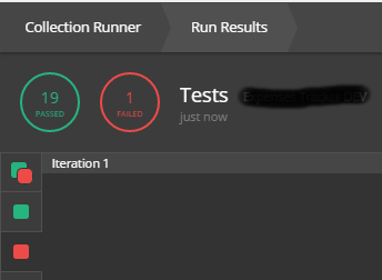 Collection Runner shows "1 Failed" when all tests pass · Issue #3970 ...