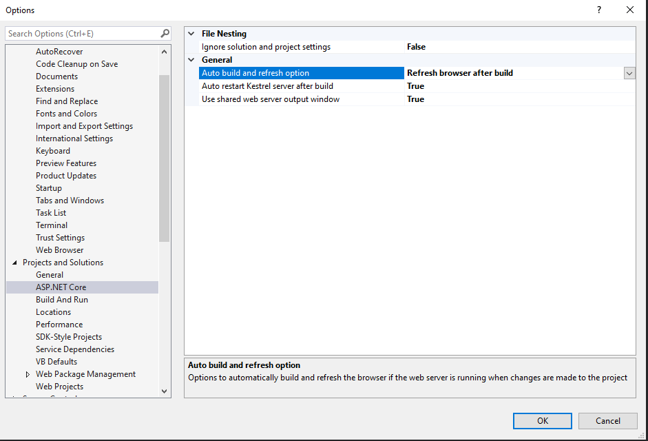 Refresh Browser After Build Does Not Work After Installing 6 0 Preview 1 · Issue 30318