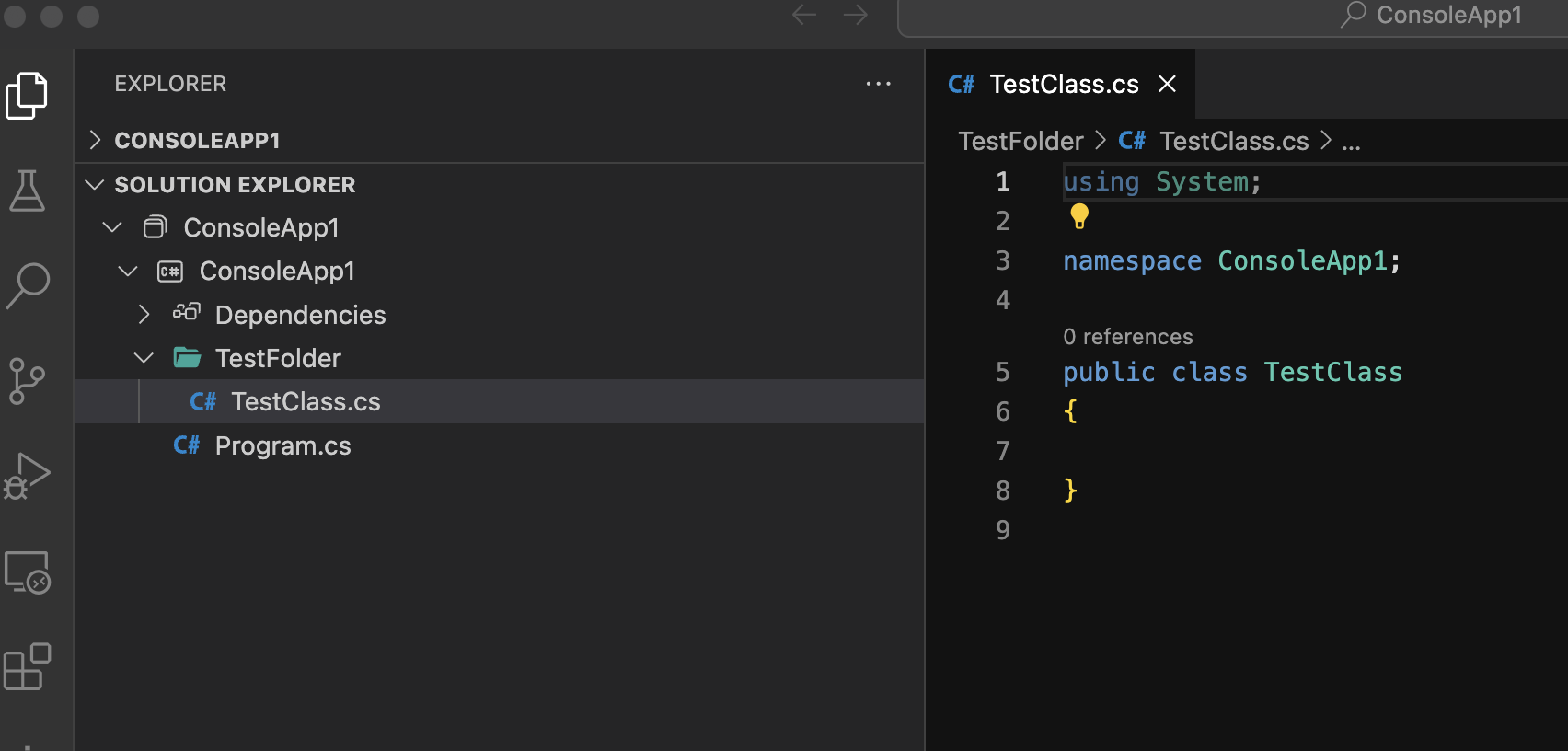New class file not adding the right namespace · Issue #473 · microsoft ... New class file not adding the right namespace · Issue #473 · microsoft ...