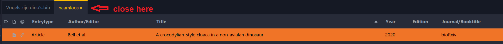 Nameless library inaccessable after closing tabpage and NOT saving it · Issue #10230 · JabRef ...