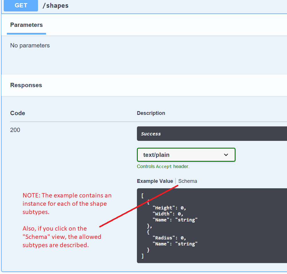 Using Custom Classes In Swashbuckle Docs · Issue 1174 · Domaindrivendev Swashbuckle Aspnetcore