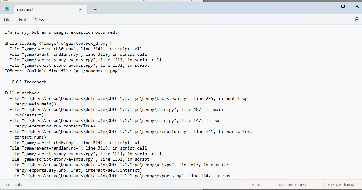 eveerytime i try to open the MAS mod this happens · Issue #10067 ...