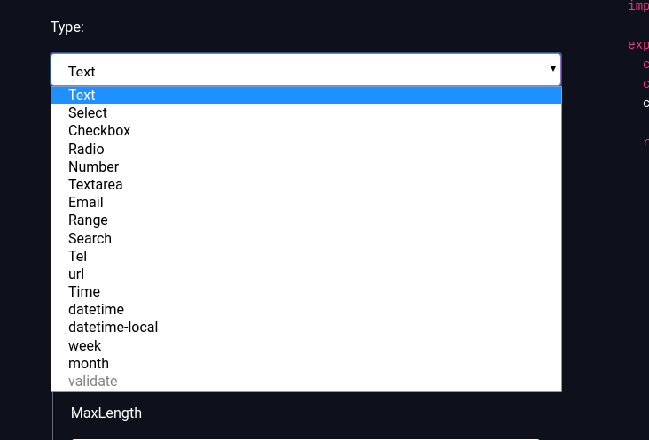 [website] form builder, input type select dropdown not updating · Issue #288 · react-hook-form ...