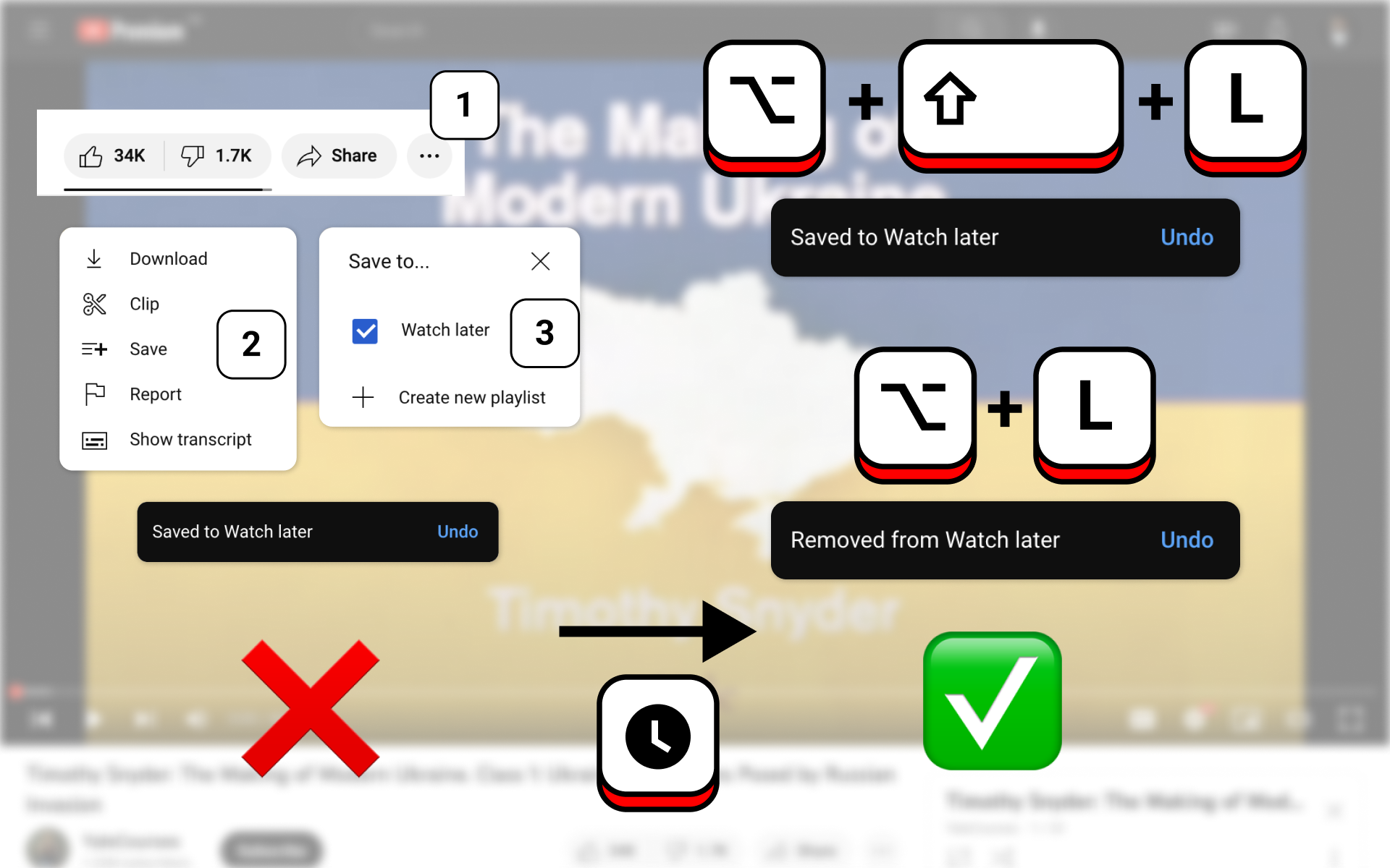 GitHub - WorldThirteen/youtube-watch-later-shortcut-ext: Browser ...
