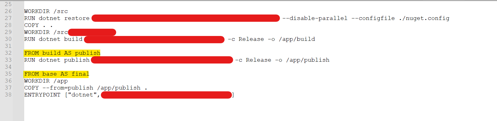 [Warning] Ensure :latest version is not used for Docker file (Terrascan ...